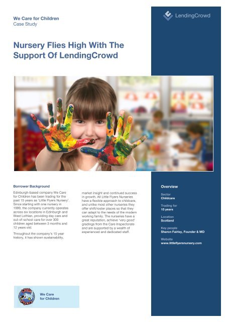 Case Study - We Care for Children