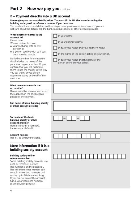 Part 2 How we pay you con