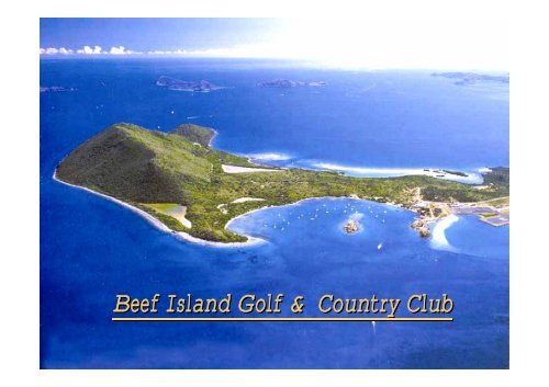 Beef Island Golf & Country Club - British Virgin Islands Heritage ...