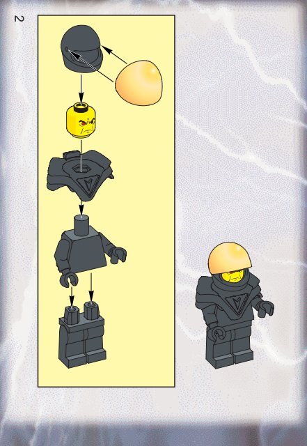 Lego Ogel Command Striker - 6771 (2001) - AT Deep Sea Robot Diver BI 6771