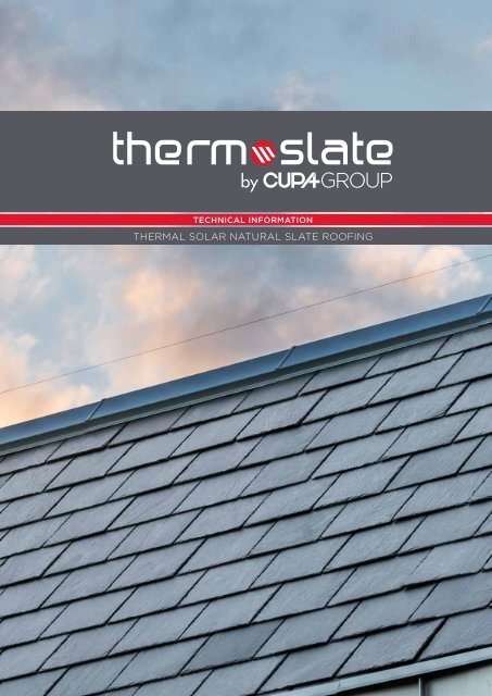 THERMAL SOLAR NATURAL SLATE ROOFING