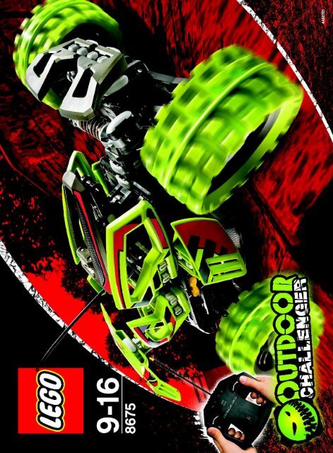 Lego Outdoor Challenger - 8675 (2006) - RC Nitro Flash BI 8675