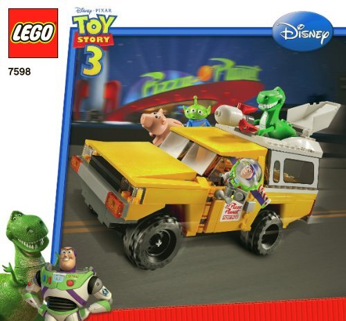 Lego Pizza Planet Truck Rescue - 7598 (2010) - Woody and Buzz to the ...