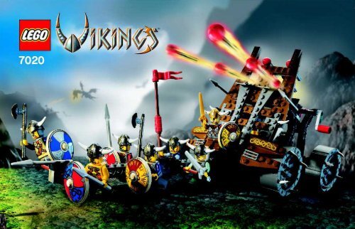 Lego Army of Vikings with Heavy Artillery Wag - 7020 (2006) - Viking ...