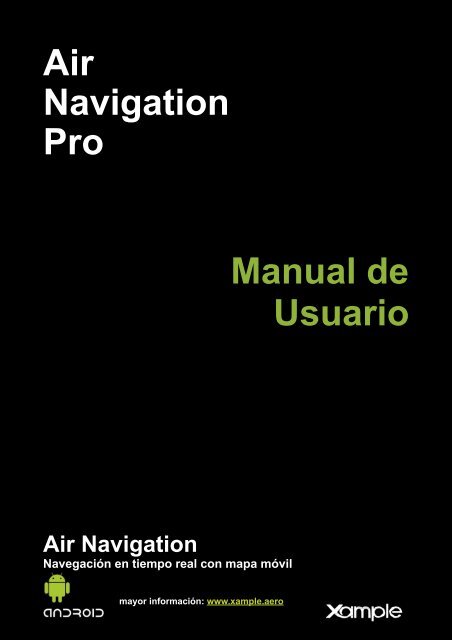User_manual AIR NAV PRO