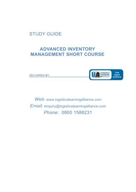 Advanced Inventory Management