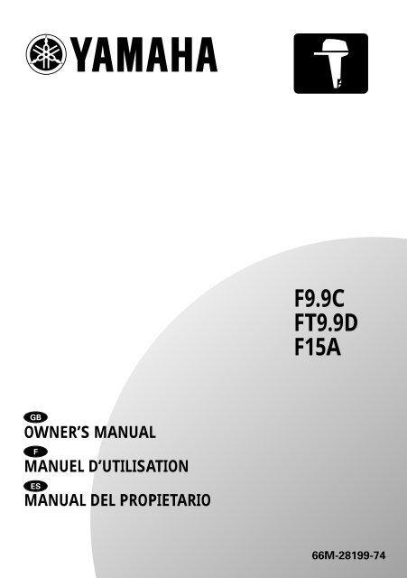 Yamaha F9.9C - 2001 - Mode d'emploi Español