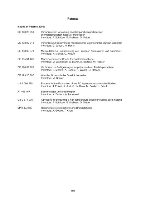 Patents - Leibniz Institute for Solid State and Materials Research ...