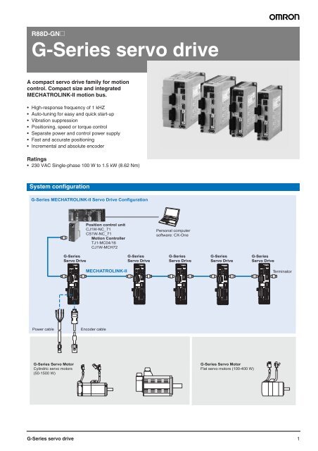 G-Series servo drive