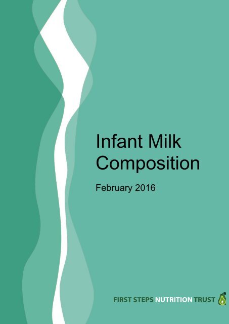 Infant Milk Composition