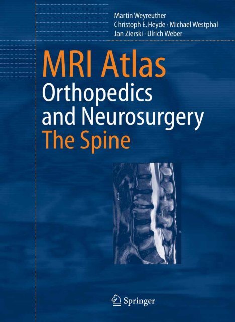 MRI Atlas of the Spine