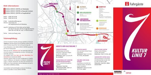 KULTUR LINIE 7 - Hallesche Verkehrs-AG