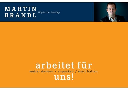 Martin Brandl arbeitet für uns