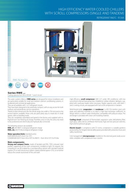 single and tandem - Emicon