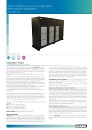 air cooled chillers with screw compressors and axial fans - Emicon