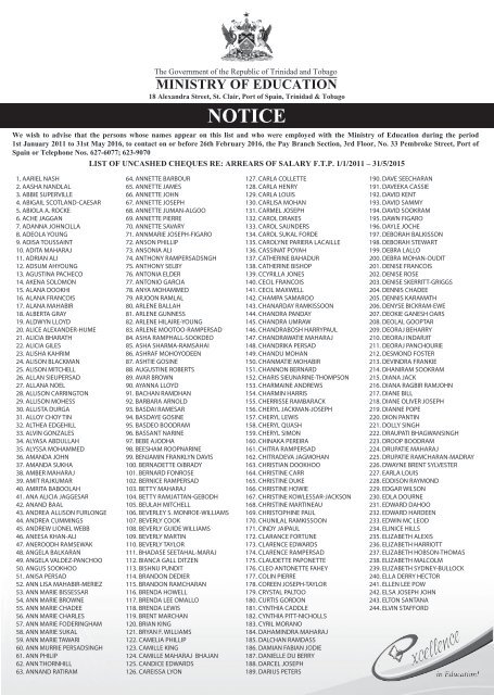 NOTICE