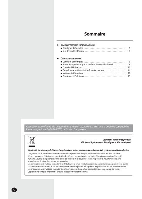 Conseils utilisation