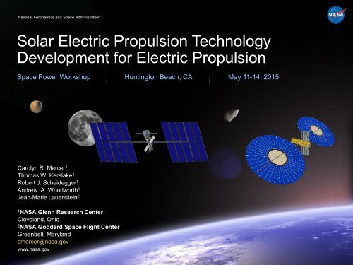 Solar Electric Propulsion Nasa