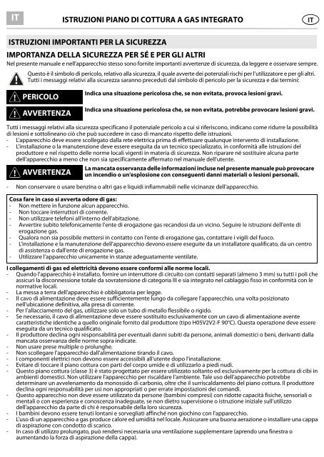 Whirlpool Piano cottura a gas, 75 cm, Fusion iXelium Supreme AKT 798 ...