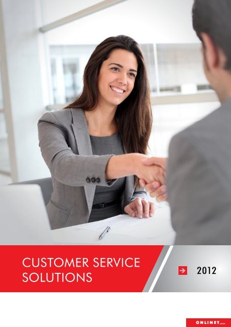 CUSTOMER SERVICE SOLUTIONS - Onlinet