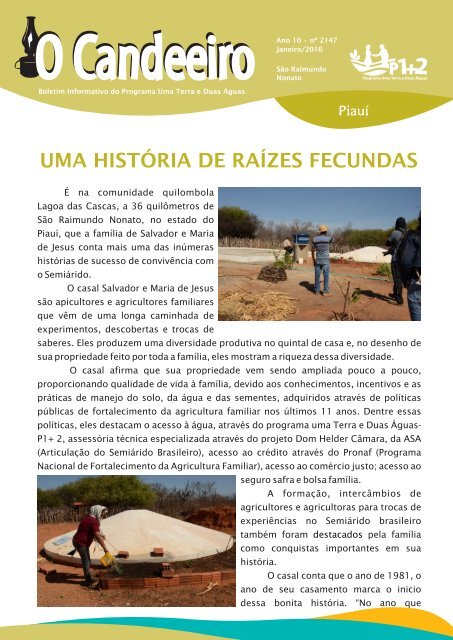 Uma hist?ria de ra?zes fecundas