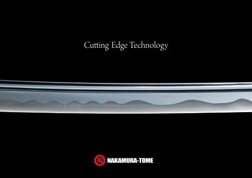 Nakamura Tome Product Guide