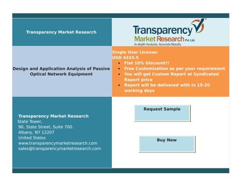 Passive Optical Network Equipment
