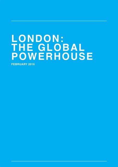 London The Global Powerhouse