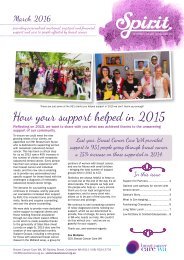 Spirit Newsletter | November