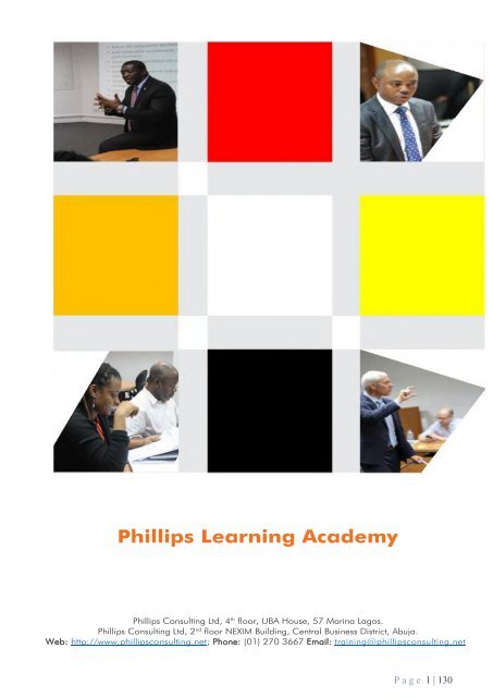 THE PLA COURSE CATALOGUE