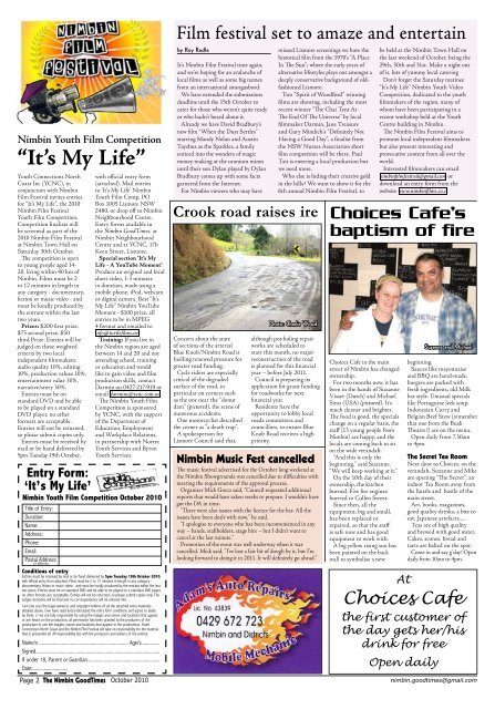 'It's My Life' - Nimbin Good Times