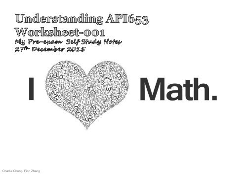Understanding API ICP653 Reading 4-Worksheet-01a Understanding API ICP653 Reading 4-Worksheet-01a
