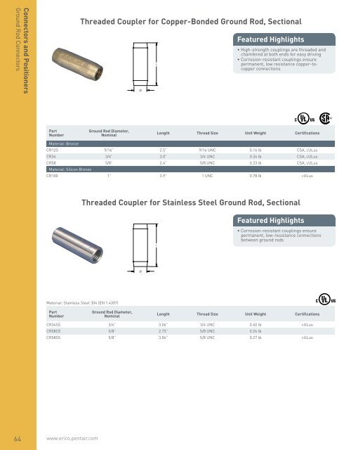 Connectors and Positioner