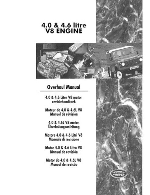 Range Rover Rave--Engine_Overhaul_Manual--V8