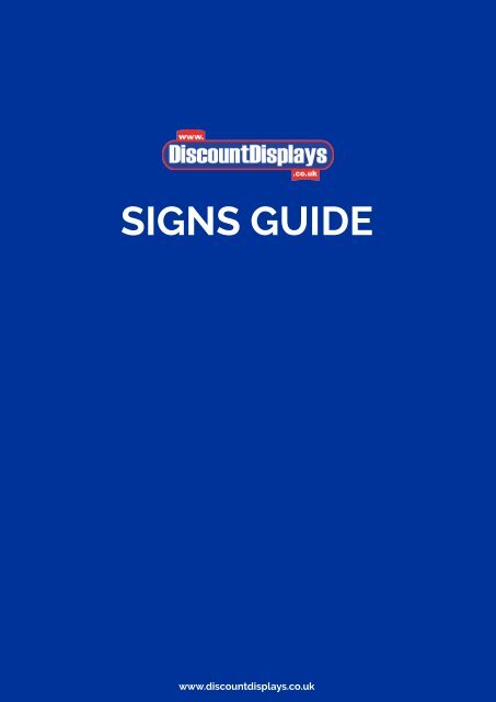A Guide To Sign Printing