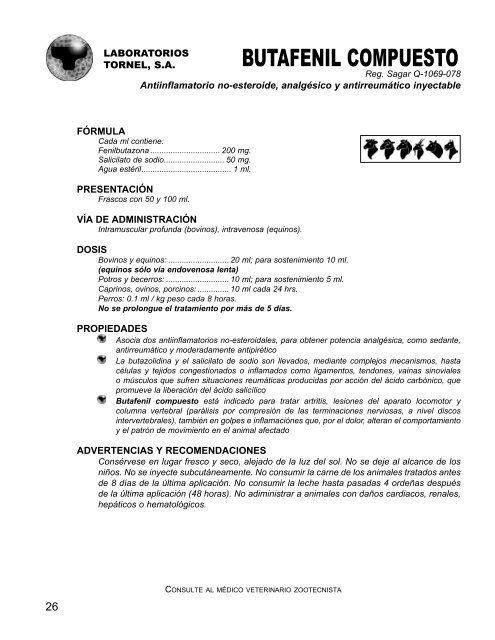 BUTAFENIL COMPUESTO Reg.