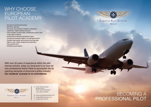 European-Pilot-Academy brochure