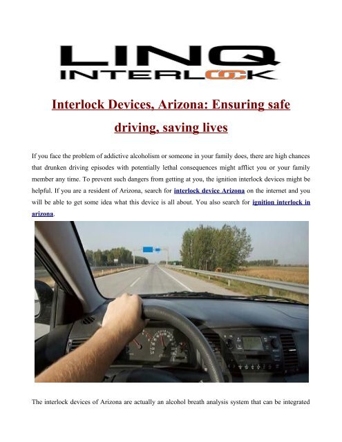 interlock device arizona
