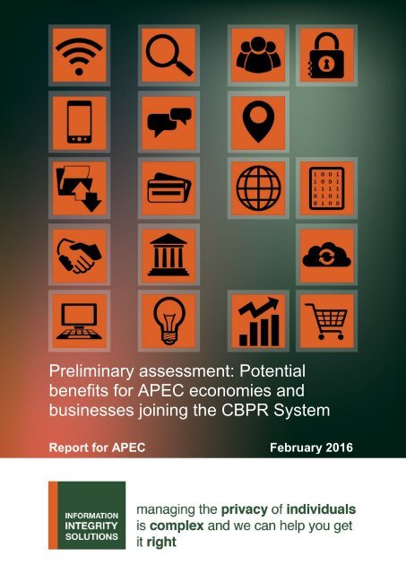 benefits for APEC economies and businesses joining the CBPR System