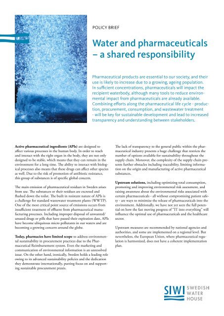 SWH Policy Brief-Pharma-Digital