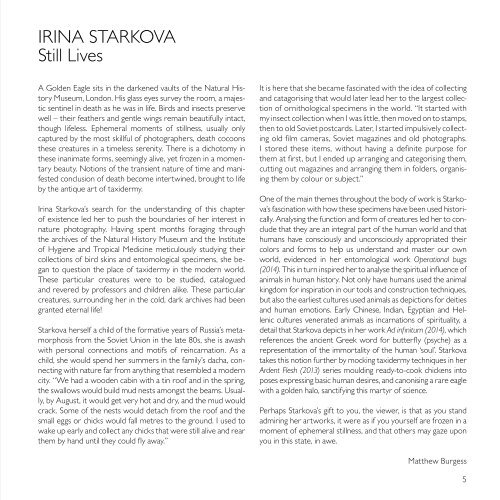 IRINA STARKOVA Still Live