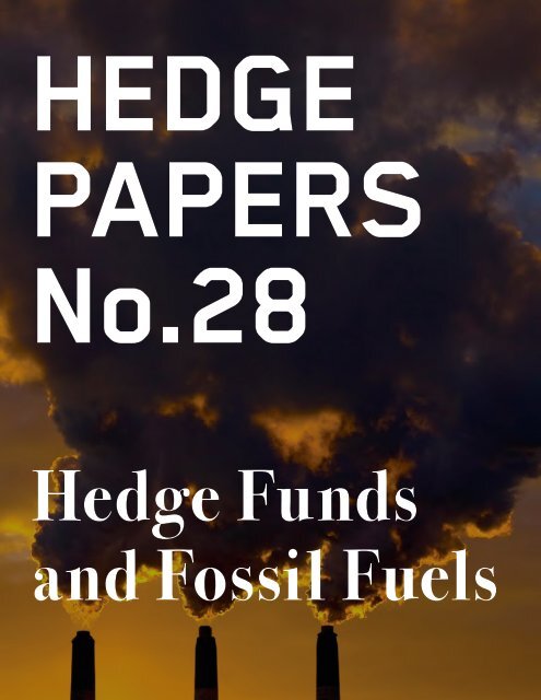 HEDGE PAPERS No.28