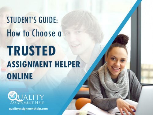 Guide to Choose the Right Academic Writing Help Online