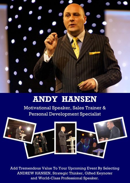 Andrew Hansen 2016 Brochure