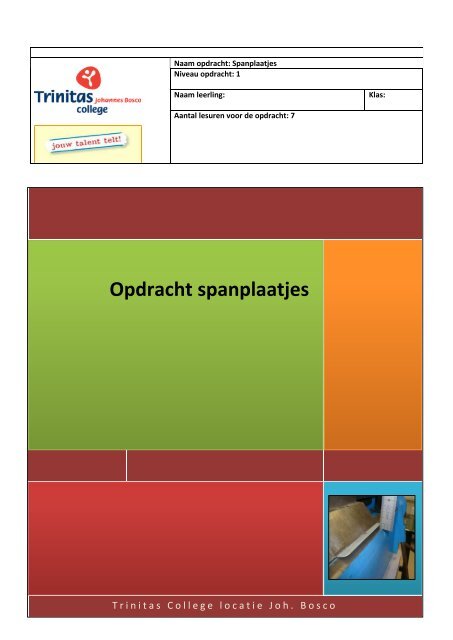 handleiding spanplaten