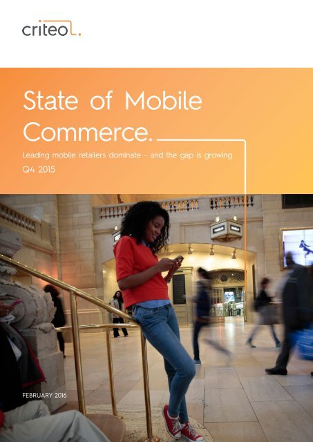 State of Mobile Commerce