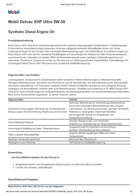 Delvac XHP Ultra 5W-30