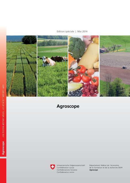 Agroscope Edition Spéciale