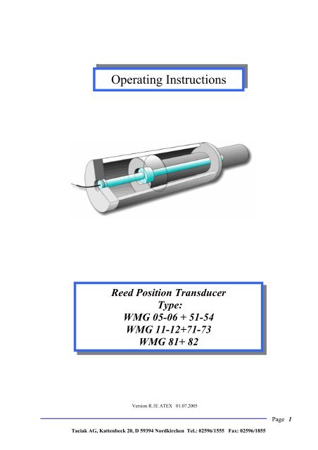 Operating Instructions