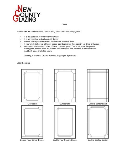lead design.pdf - ncg.uk.com